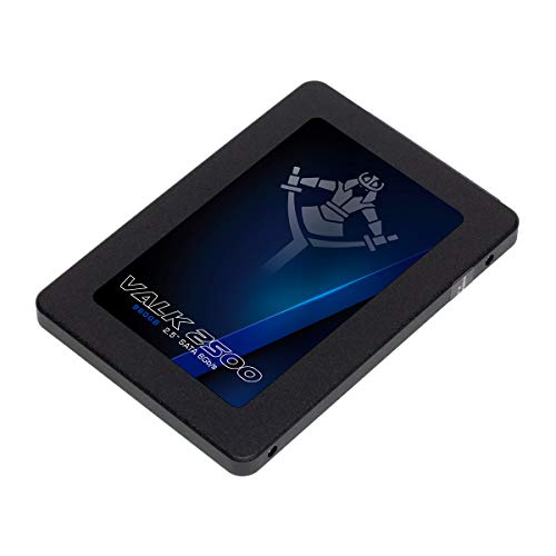 YEYIAN Valk 960GB 2.5 Inch 3D NAND 6GB/s SATA Gen 3 Internal SSD, 550MB/s Read 480MB/s Write, Compact Serial ATA I/II/III Solid State Drive, 1.5 Million Hours MTBT, NOM FCC CE ROHS Certified, Black