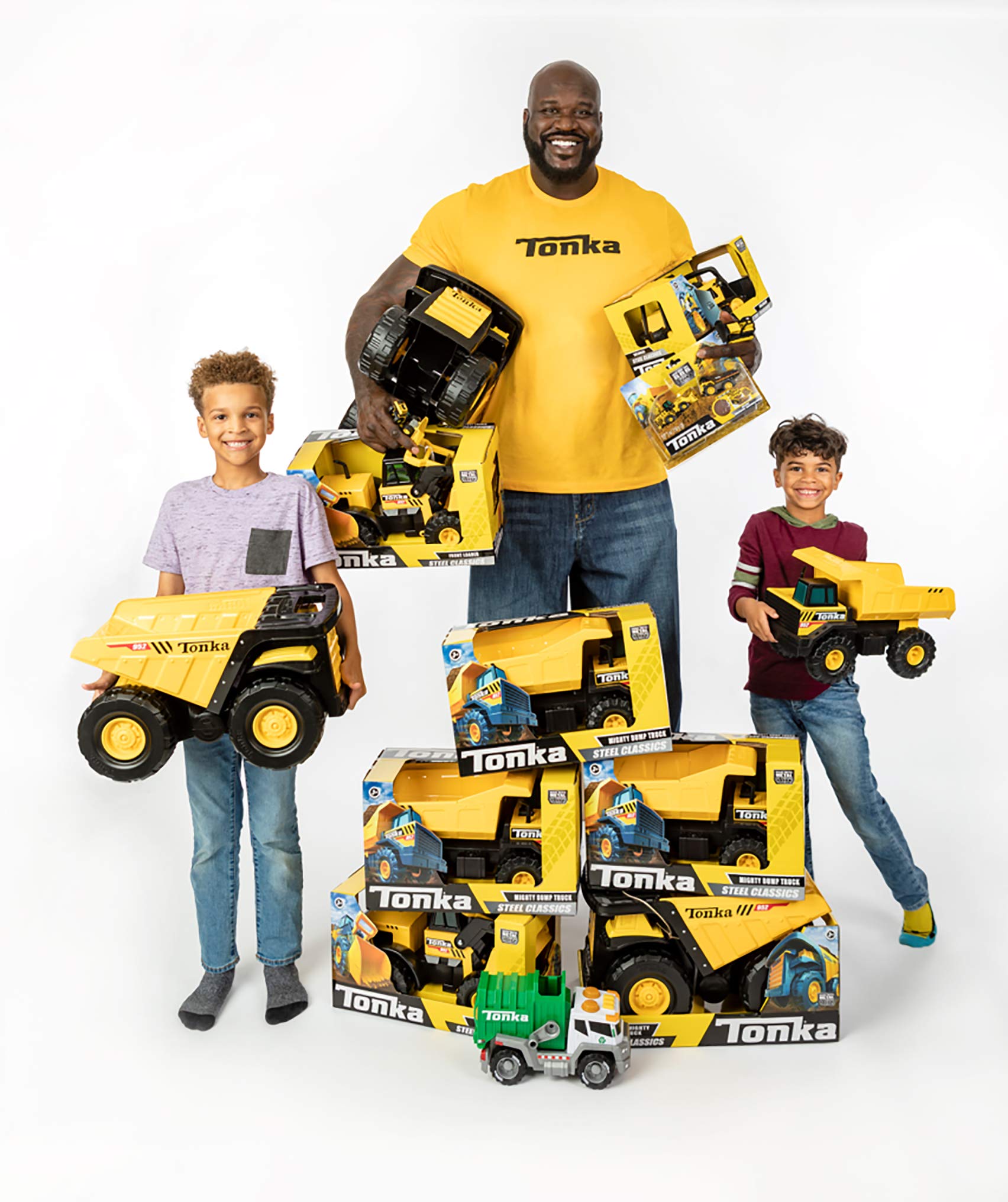 Tonka - Mega Machines Mighty Mixers L&S - Recycling Truck