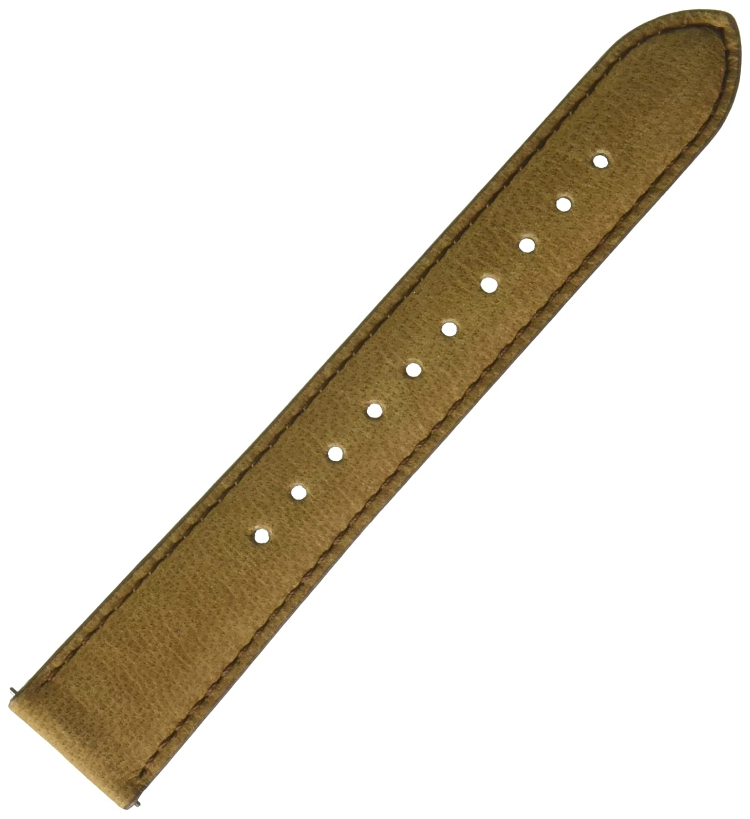 Timex TW7C08500 Two-Piece 20mm Brown Leather Quick-Release Strap