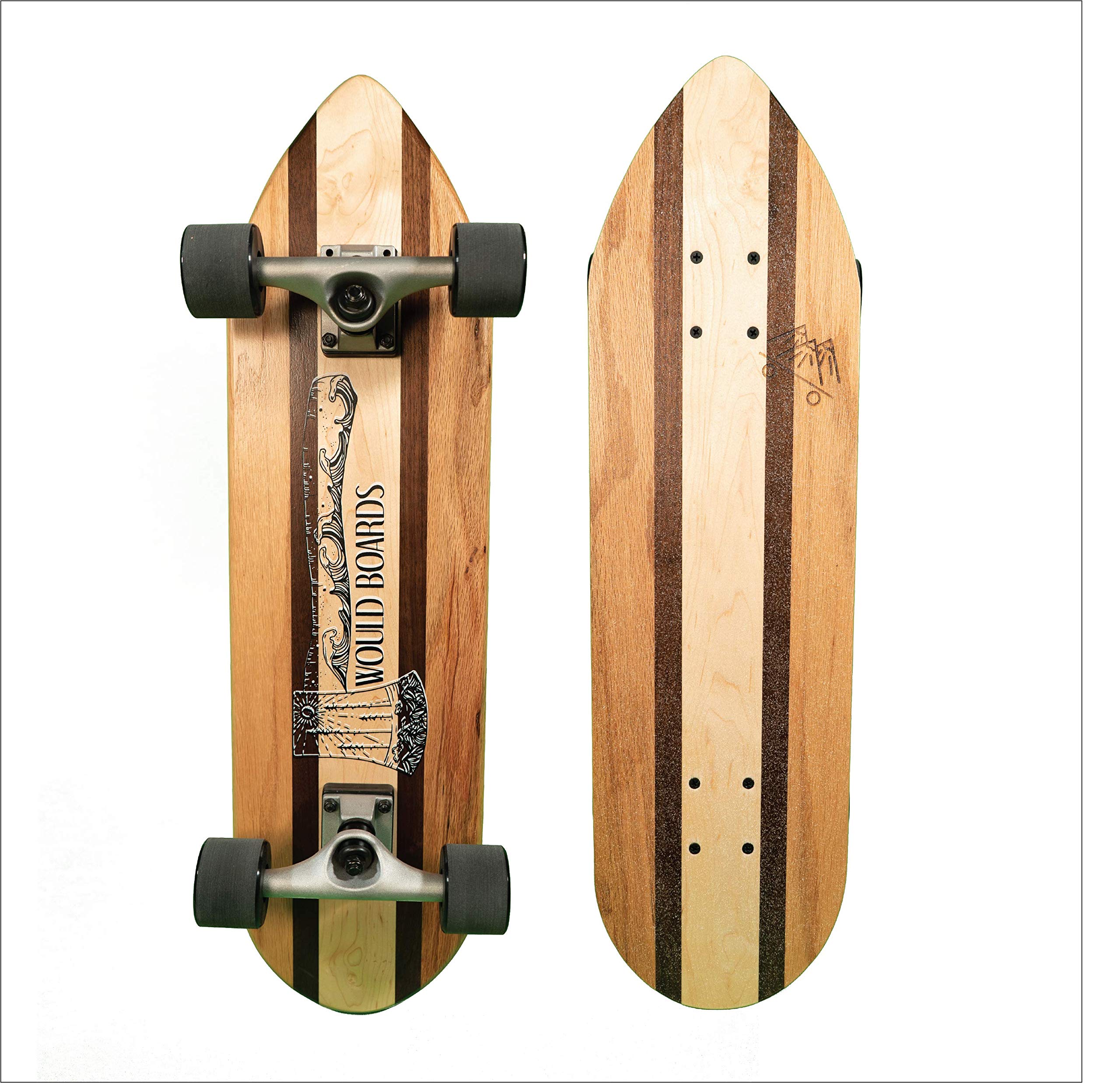 WOULD BOARDS Limited Edition Axe Cruiser Skateboard