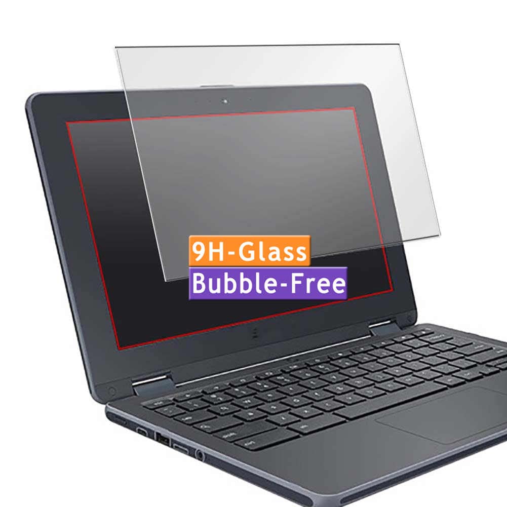 Vaxson Tempered Glass Screen Protector, compatible with ASUS Chromebook C204 / C214-BW0029 11.6" Visible Area, 9H Film Protector [Not Full Coverage]