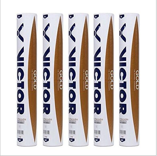 Victor Gold Feather Badminton Shuttlecocks