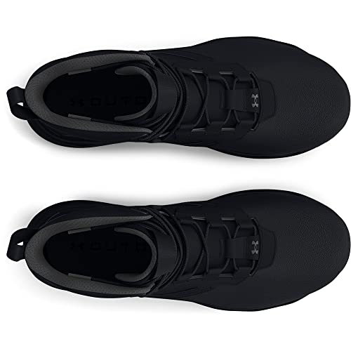 Under Armour Mens Stellar G2 6" Lace Up Military And Tactical Boot, (001) Black/Black/Pitch Gray, 11.5 US