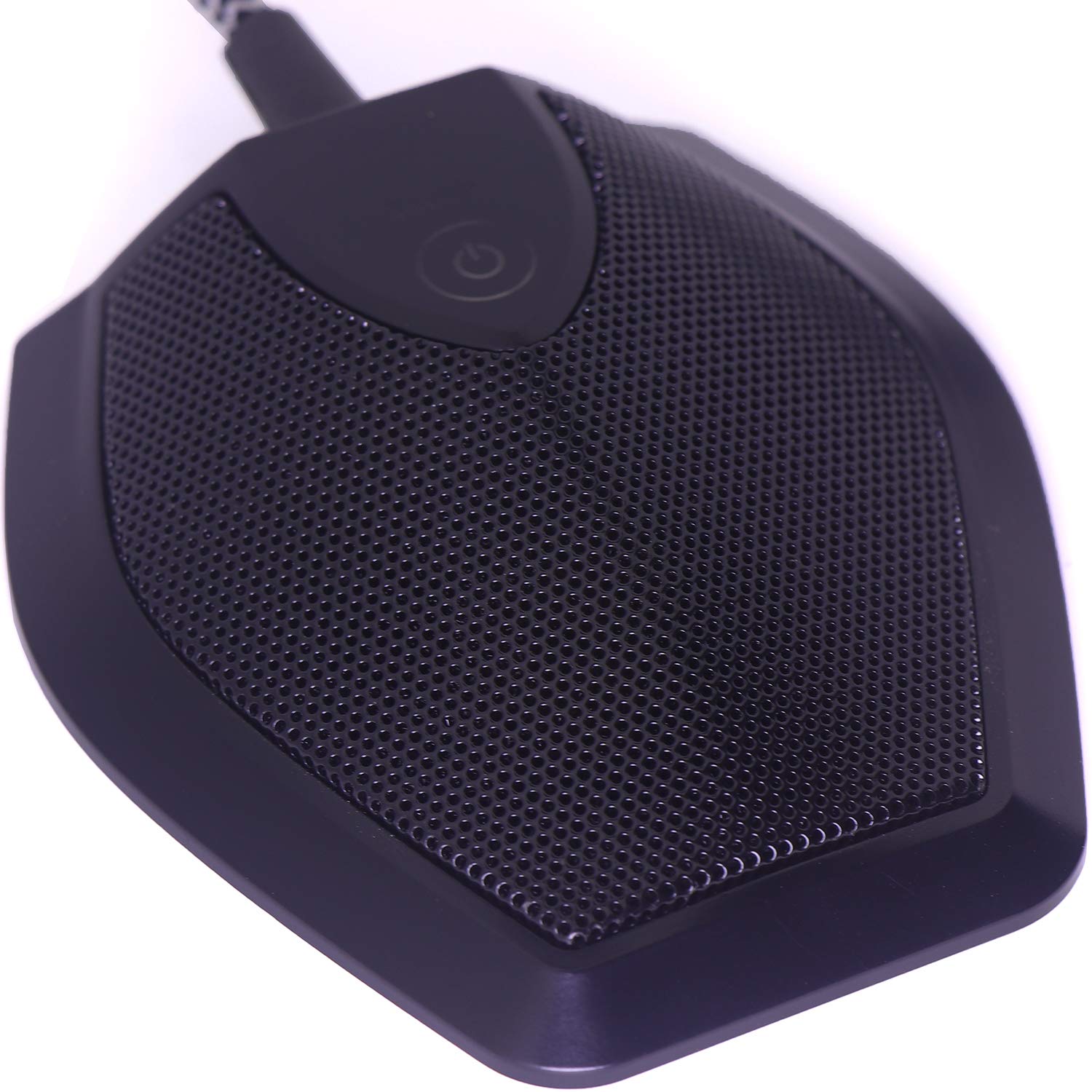 ZaxSound Conference Microphone, OmniDirectional Dual Capsules, USB Mic with Mute Function for Skype and Video Conferencing (PnP for Windows, Mac and Linux)