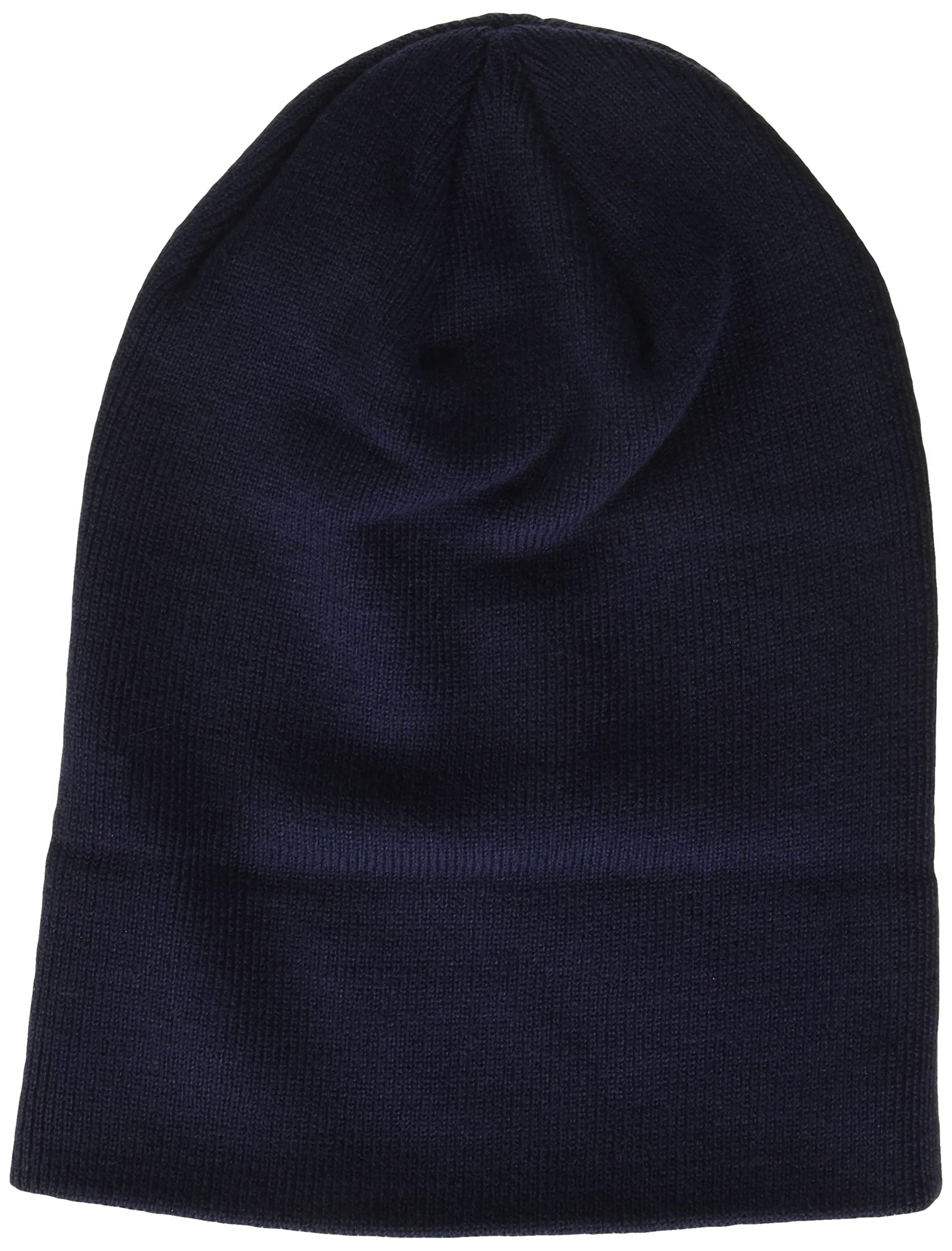 Timberland Men's Cuffed Beanie with Embroidered Logo, Peacoat, One Size