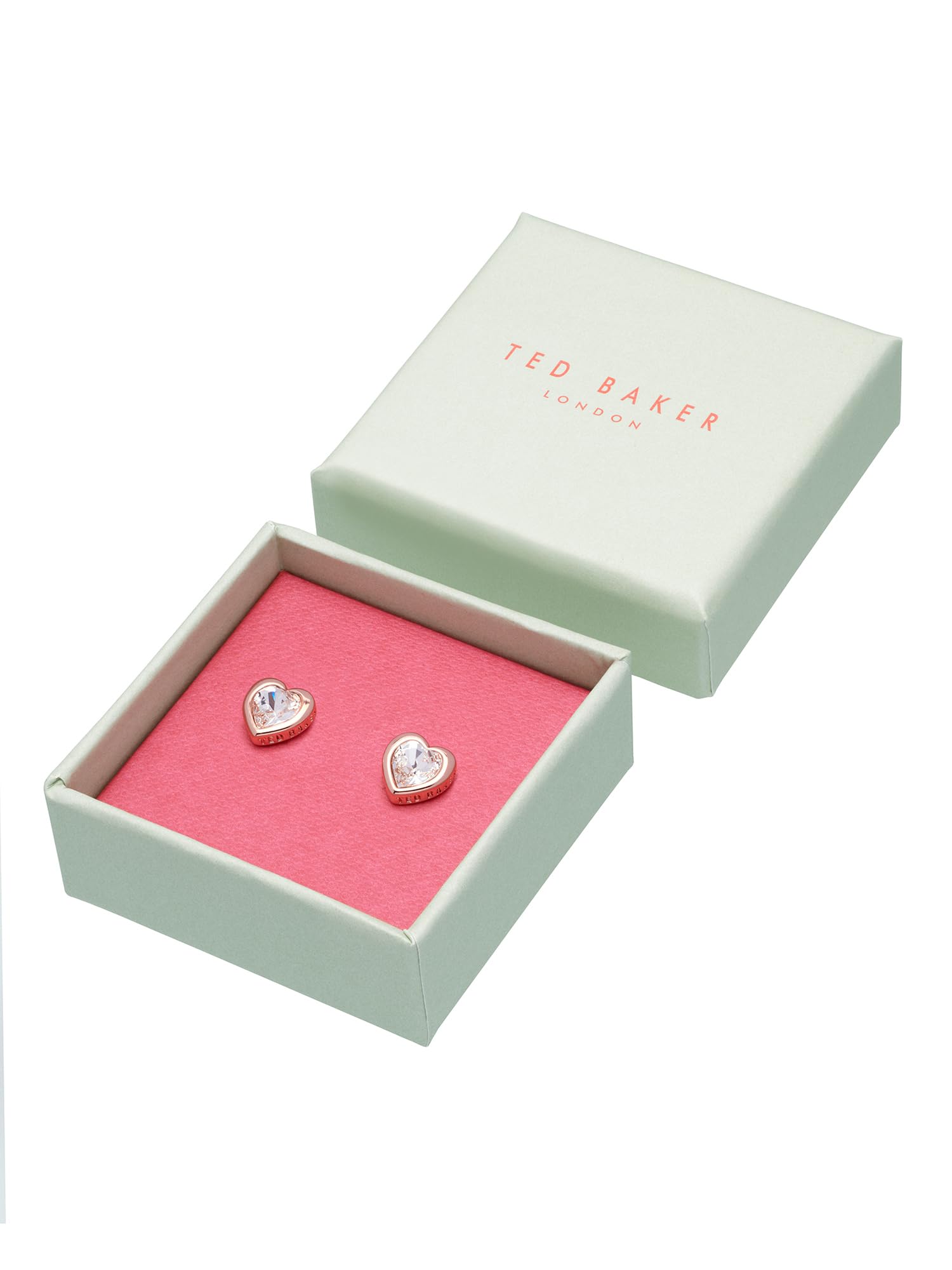 Ted Baker London Han Crystal Heart Stud Earrings for Women