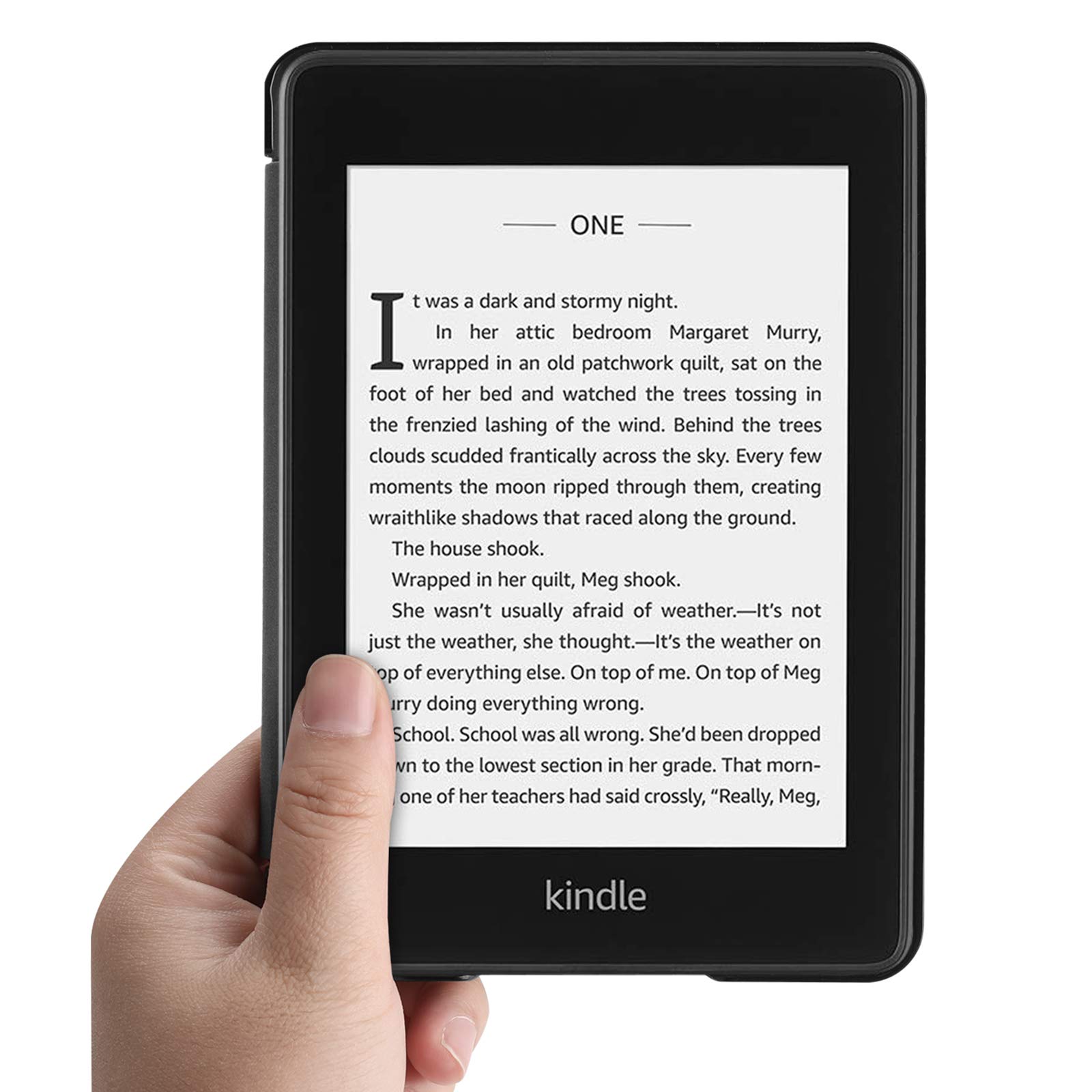 Tkkie Slimshell Case for Amazon Kindle Paperwhite (10th Generation - 2018) - PU Leather Lightweight Cover with Auto Wake / Sleep for Amazon Kindle Paperwhite E-Reader,Books