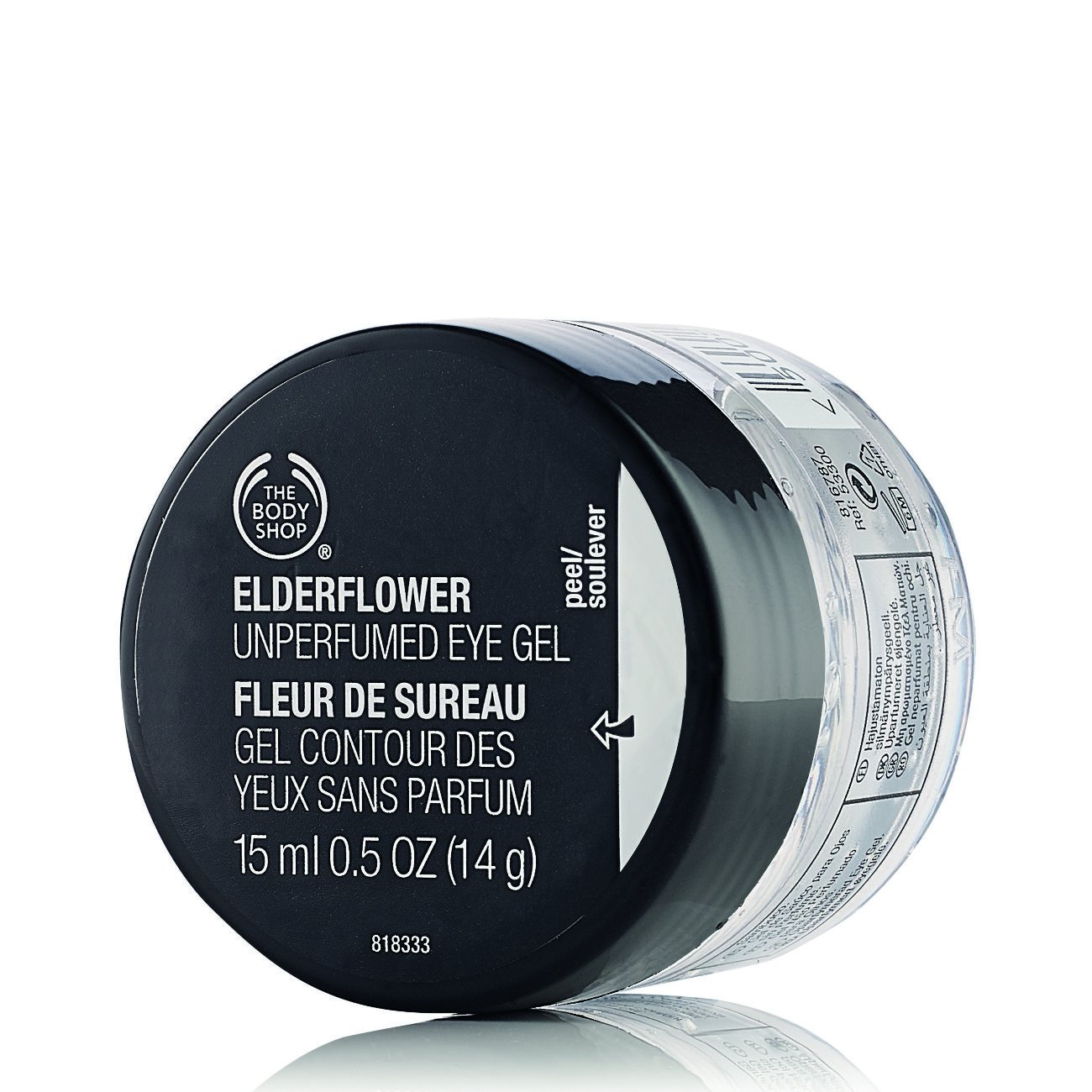 The Body Shop Elderflower Cooling Eye Gel, 0.5 Fl Oz