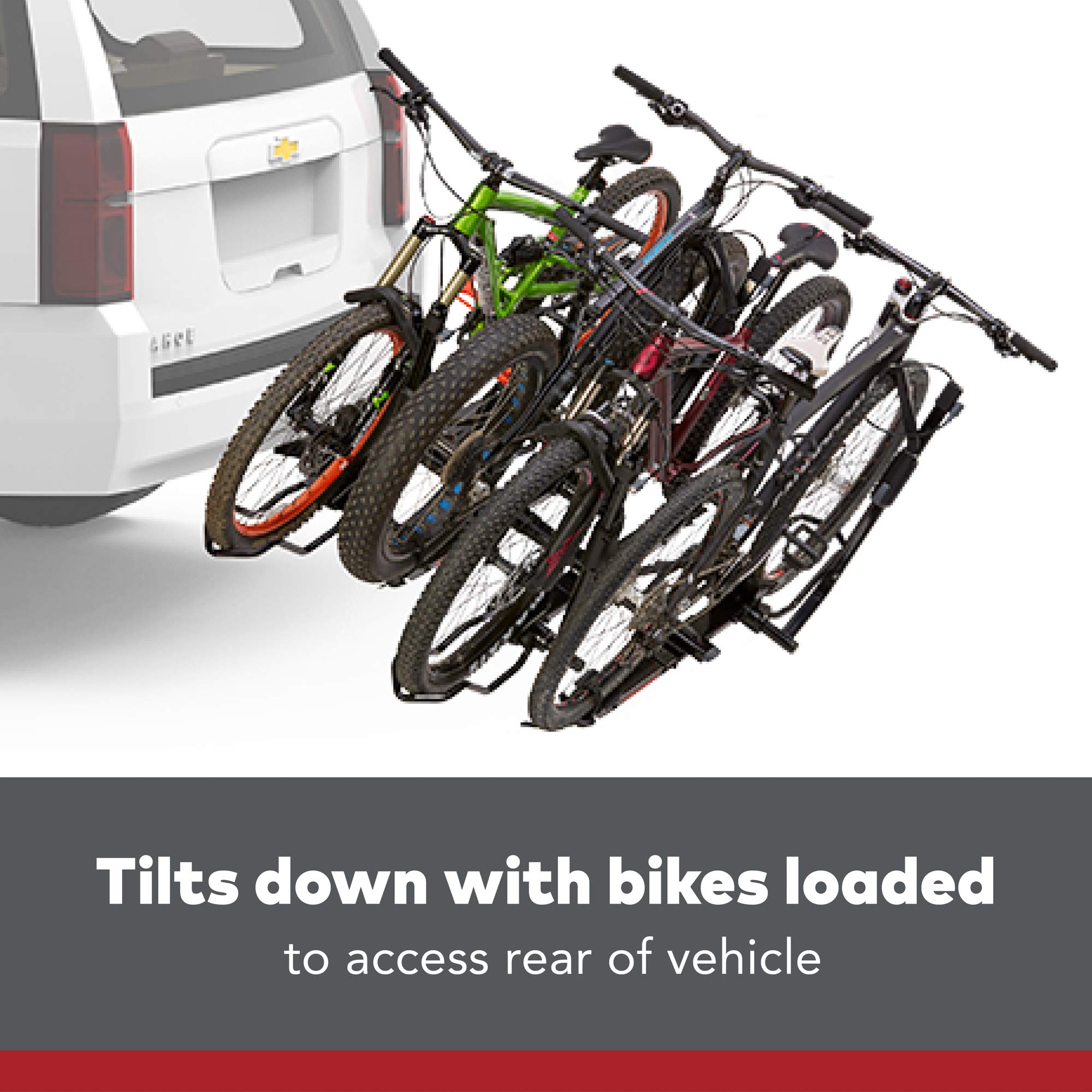 YAKIMA - HoldUp EVO +2 Add On Extension for HoldUp EVO Hitch Mount Tray Bike Rack, Adds 2 Bikes