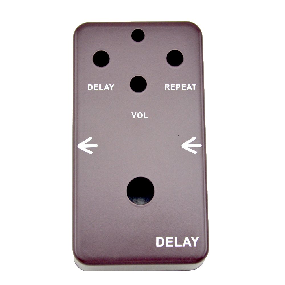 TTONE NEW DIY Electric Guitar Delay Analog Effect Pedals/Single Effects Pedal Guitarra Kits Brown