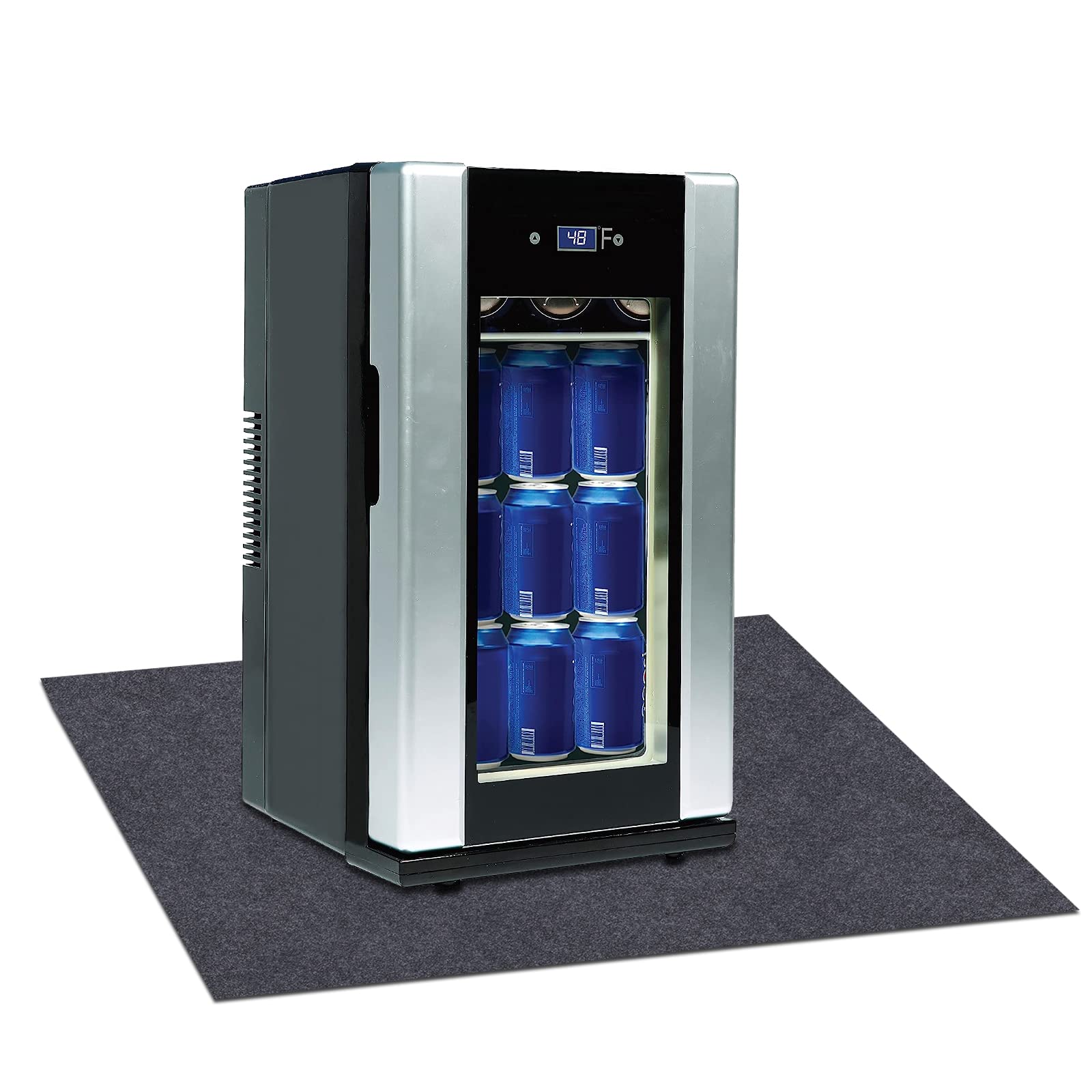 Under Refrigerators Mat,for floor surface/Absorbent mat Lightweight Washable Floor Mat,Protect refrigerators and floors,Multifunctional home appliance mat,back Non-slip (36"×60")