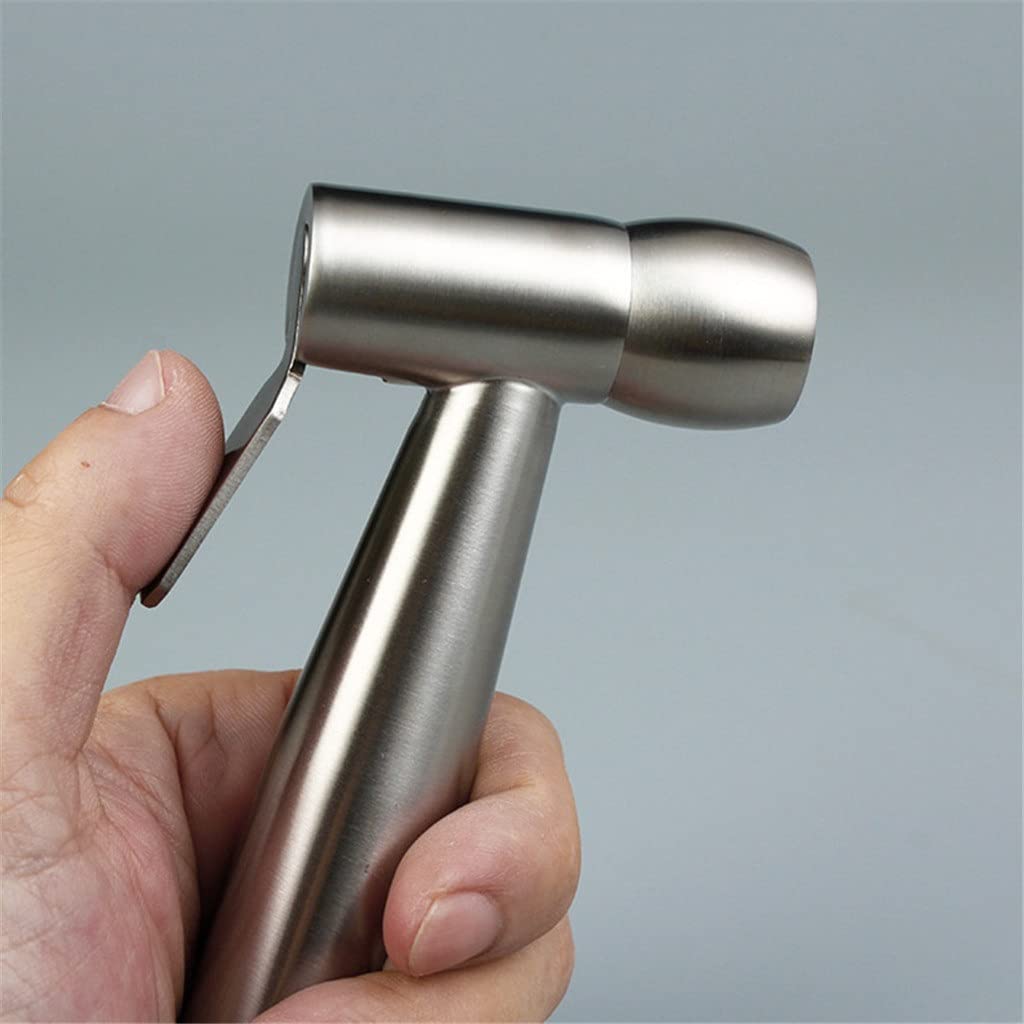 WUDILU Toilet Handheld Sprayer Shower Stainless Steel Bidet Spray Douche kit Hose Holder