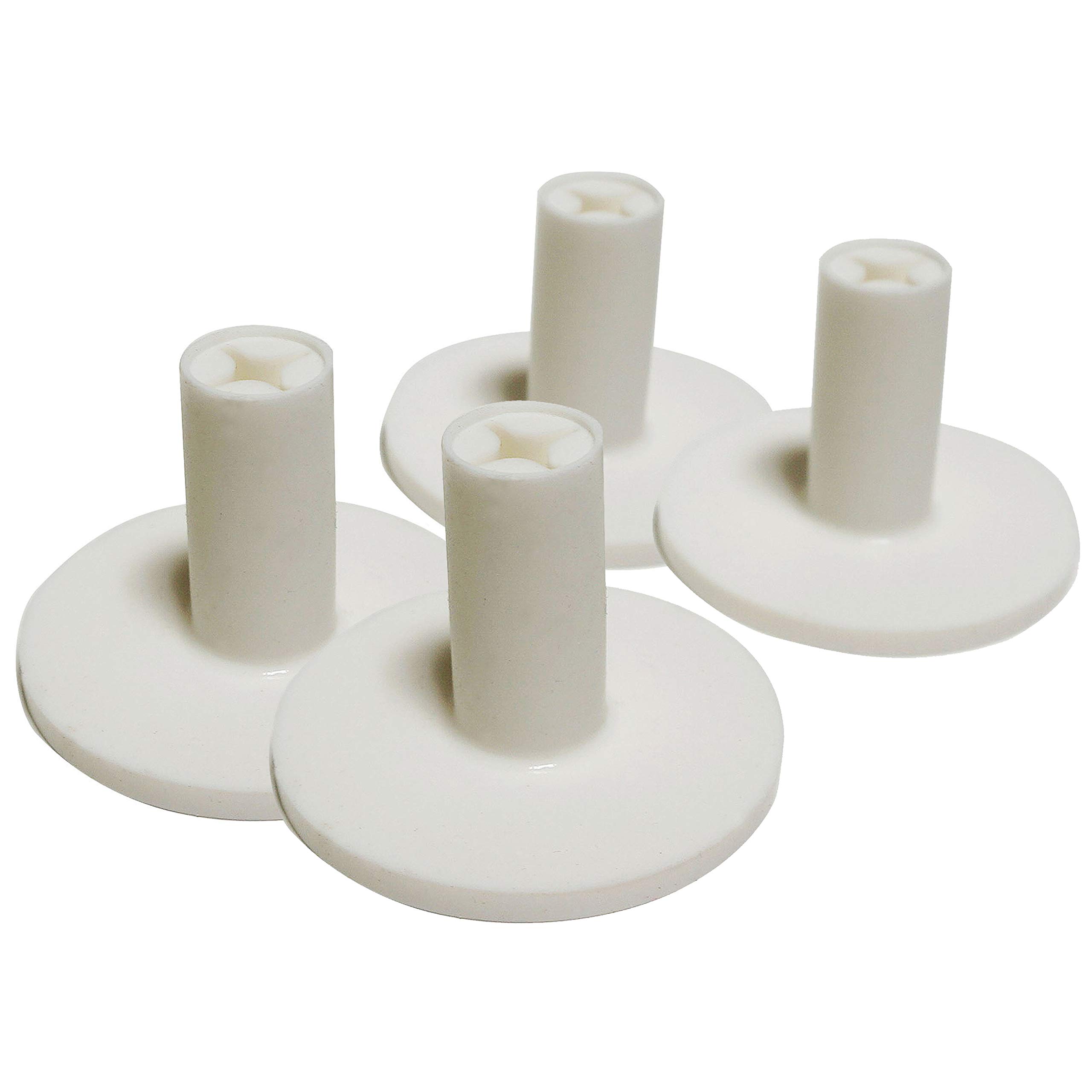Vinyl Quote Me Rubber Golf Tee Holder Set for Practice & Driving Range Mats (4 Pack)