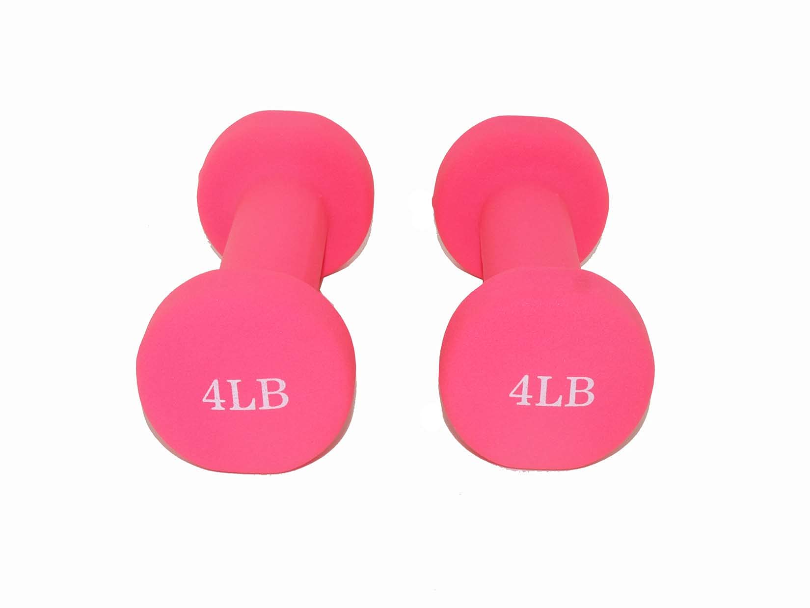 Piedrunner Dumb Bell 4Lbs 2PCS, Neoprene Plastic Immersion Coated Steel Core, Hand Weights, Yoga Training Equipment, Sports Training Accessories, Dumb Bell 4 Pounds 1 Pair