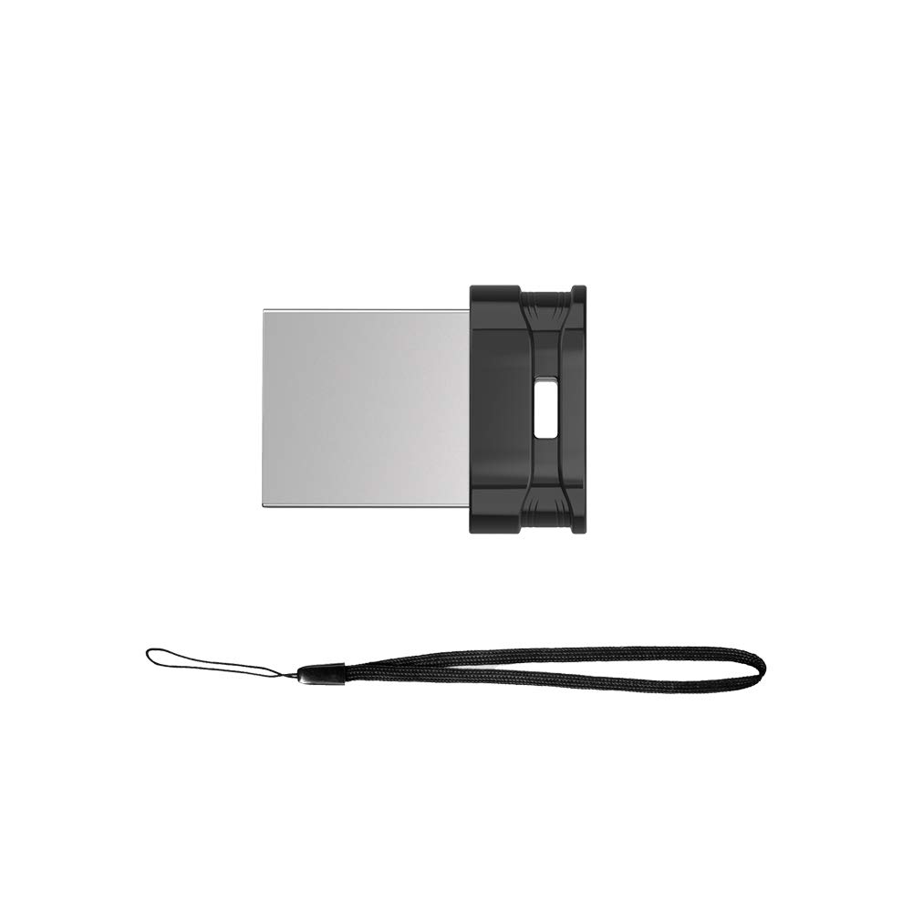 TOPESEL 64GB USB 3.0 Flash Drive Thumb Drive USB Drive Memory Stick Data Storage Jump Drive with Lanyard Black