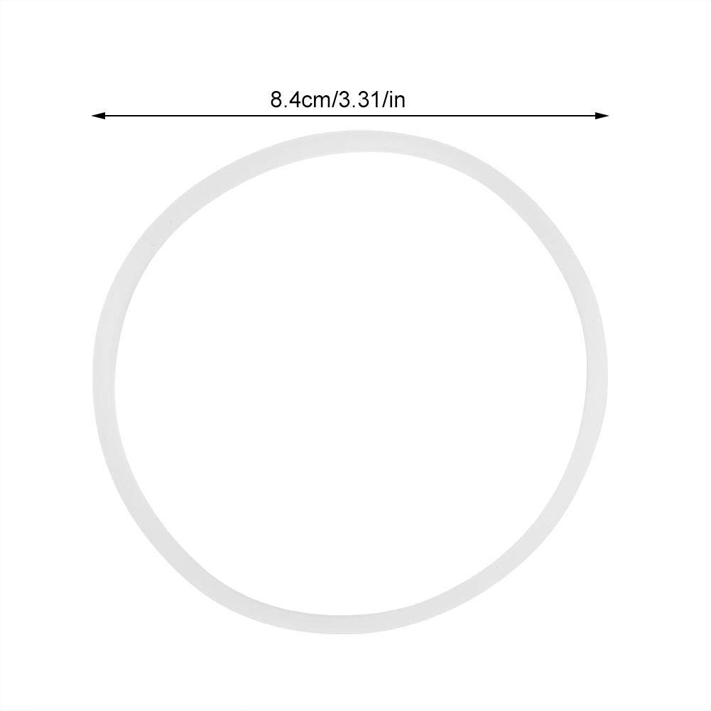 TOPINCN 3Pcs/6Pcs New Replacement Gaskets Rubber Seal Ring for Magic Flat/Cross Blade (3PCS)