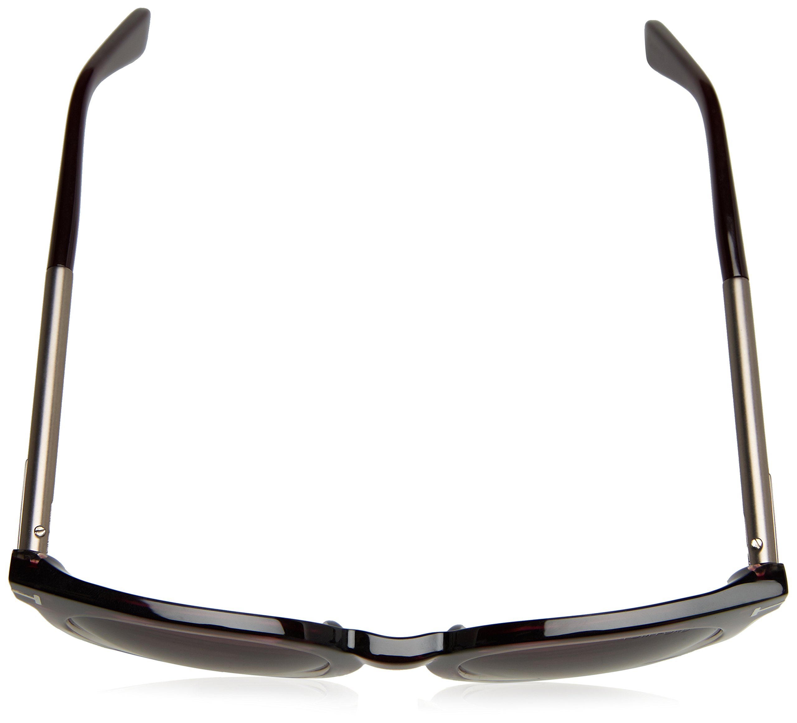 Tom Ford Oval Sunglasses TF435 Janina 83T Violet Melange/Ruthenium FT0435