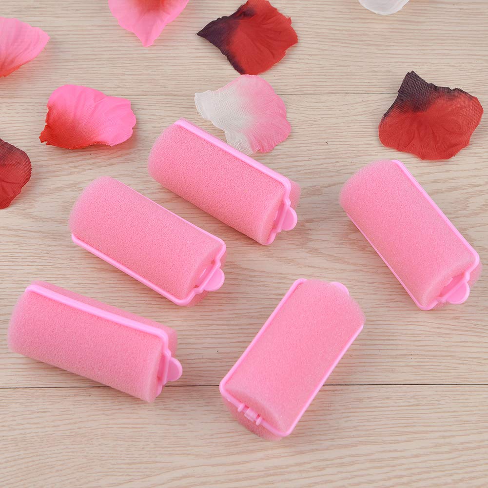 WXJ13 30 Pieces 3CM Foam Sponge Hair Rollers Sponge Border Curl Artifact Do Not Hurt Hairdressing Tools