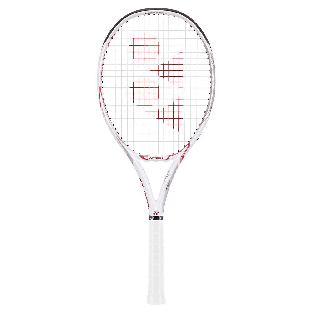 YONEX EZONE 100 Super LITE White/Pink Tennis Racquet, 4 1/4" Grip