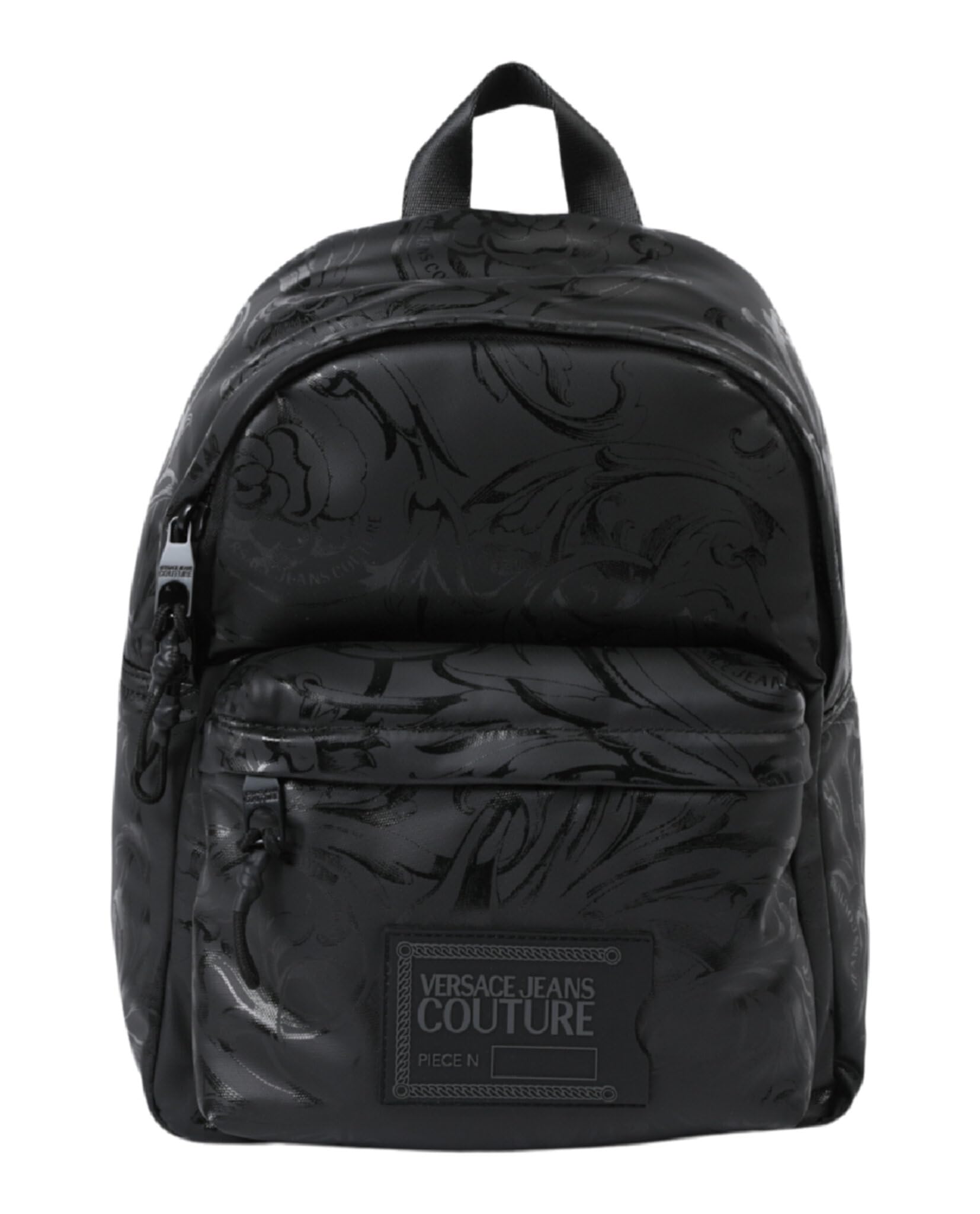 Versace Jeans Tonal Baroque Print Backpack