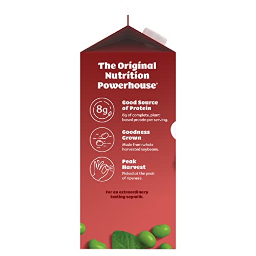 Silk Soymilk, Original, Dairy-Free, Vegan, Non-GMO Project Verified, Half Gallon, 64 Fl Oz
