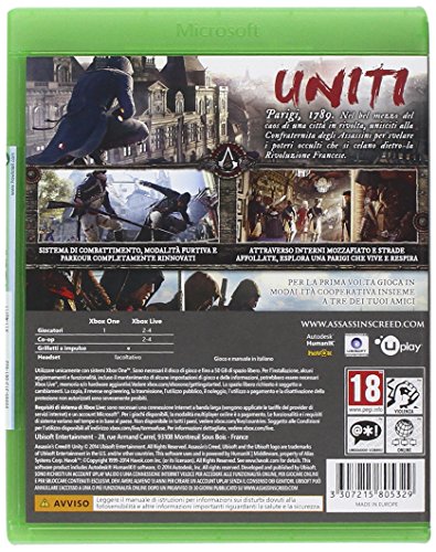 Xbox One - Assassin's Creed Unity - [PAL EU - NO NTSC]