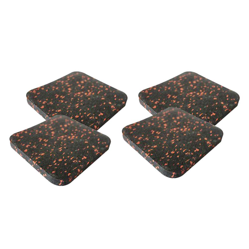 YOUNGL Treadmill Mat, Floor Pad Treadmill Rubber Cushion Treadmill Cushion Shock Absorbing Home Floor Protector Pad for Exercise Equipment