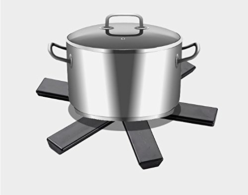 WOIWO High Temperature Resistant Pan Cushion New and Strange Folding Pot Plastic Pot Mat