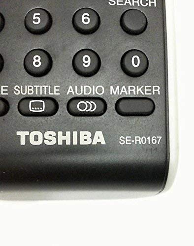 Toshiba Remotes for DVD-VCR-TV-Audio-Stereo and or Compact Disc Systems (Toshiba SE-R0167) (Renewed)