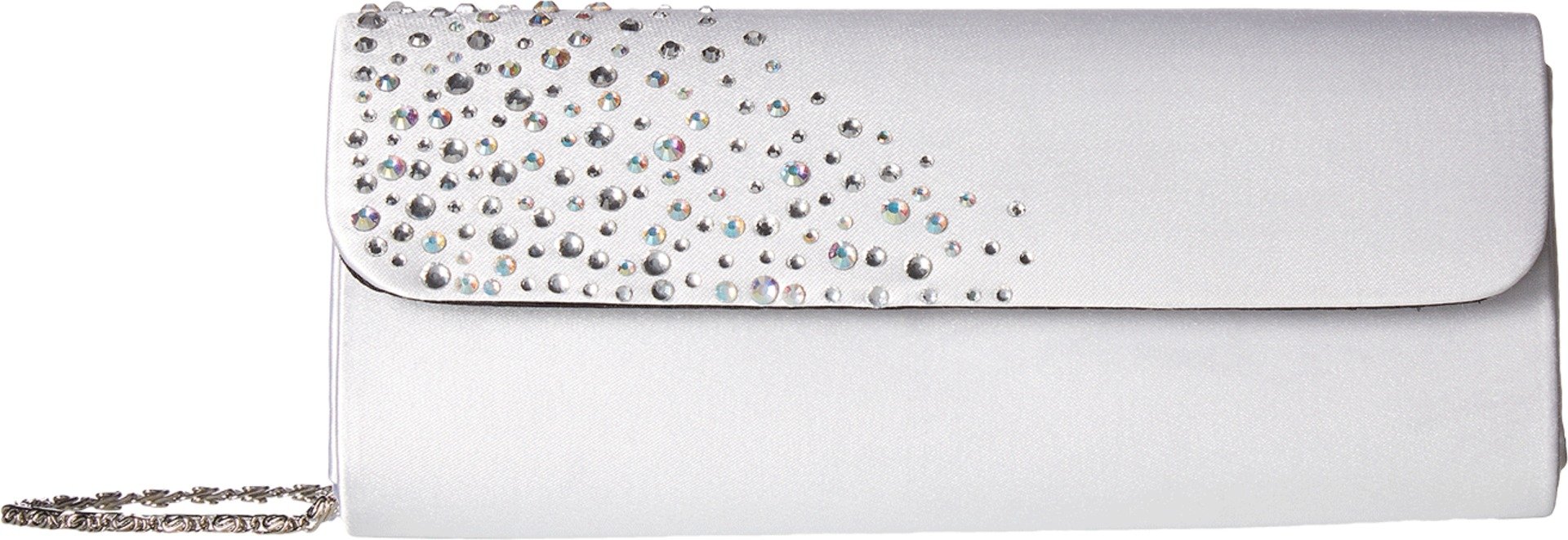 Touch Ups Clutch Handbag, White