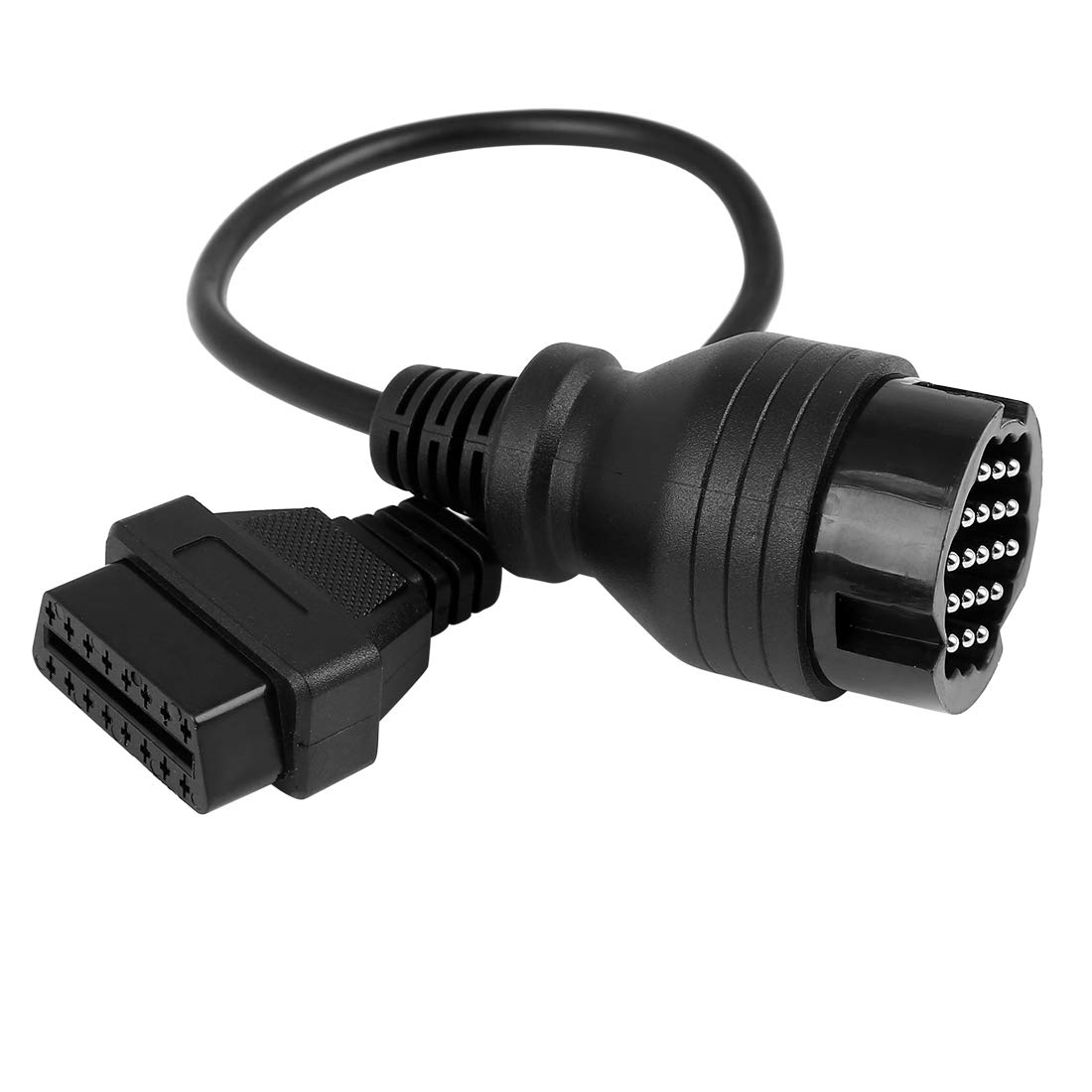 X AUTOHAUX OBD2 Diagnostic Connector Cable Male to Female for Porsche - 19 Pin to 16 Pin 40cm