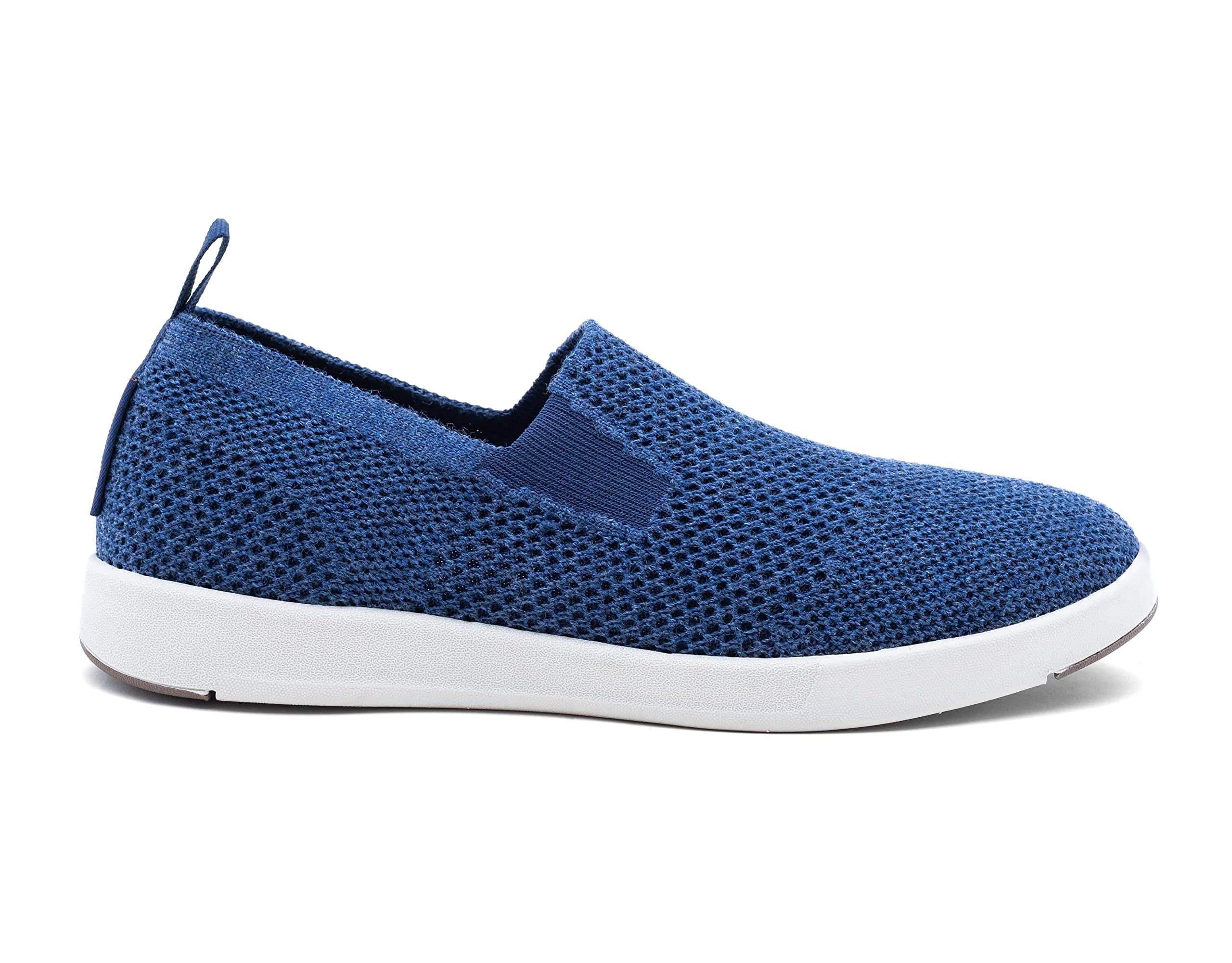 Woolloomooloo Shoe Suffolk Unisex - Merino Wool Footwear - Slip On - Comfort and Support - Lightweight - Soft - Moisture Wicking, Denim, Women's 6.5-7 M US