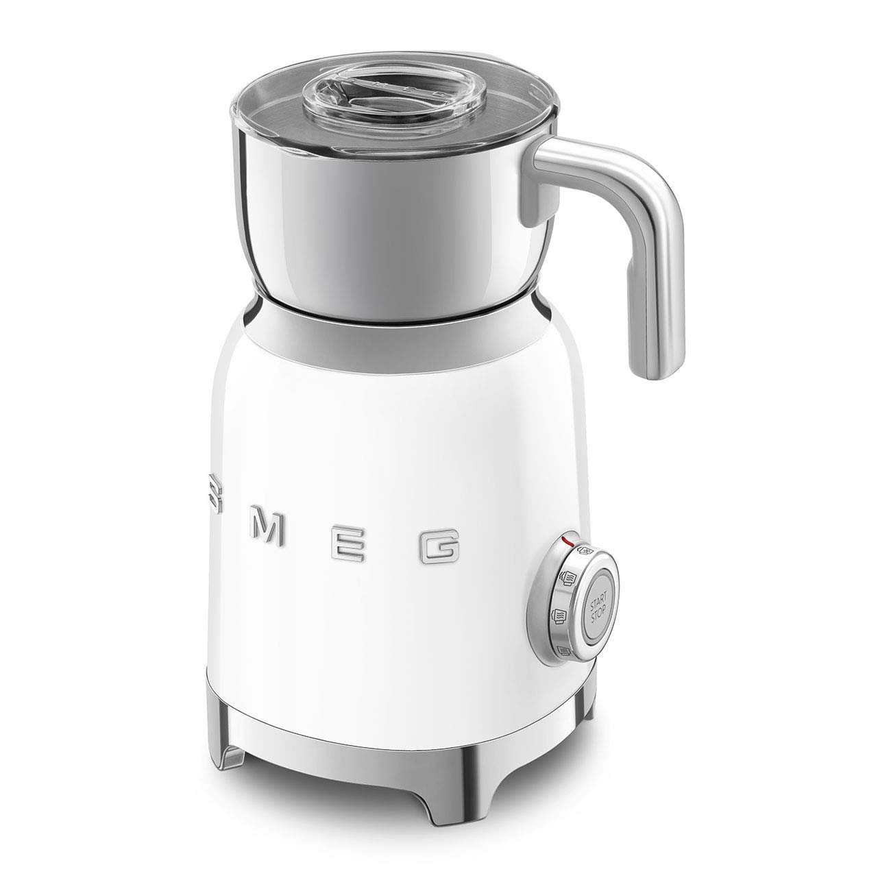 Smeg 50's Retro Style Aesthetic Milk Frother, White