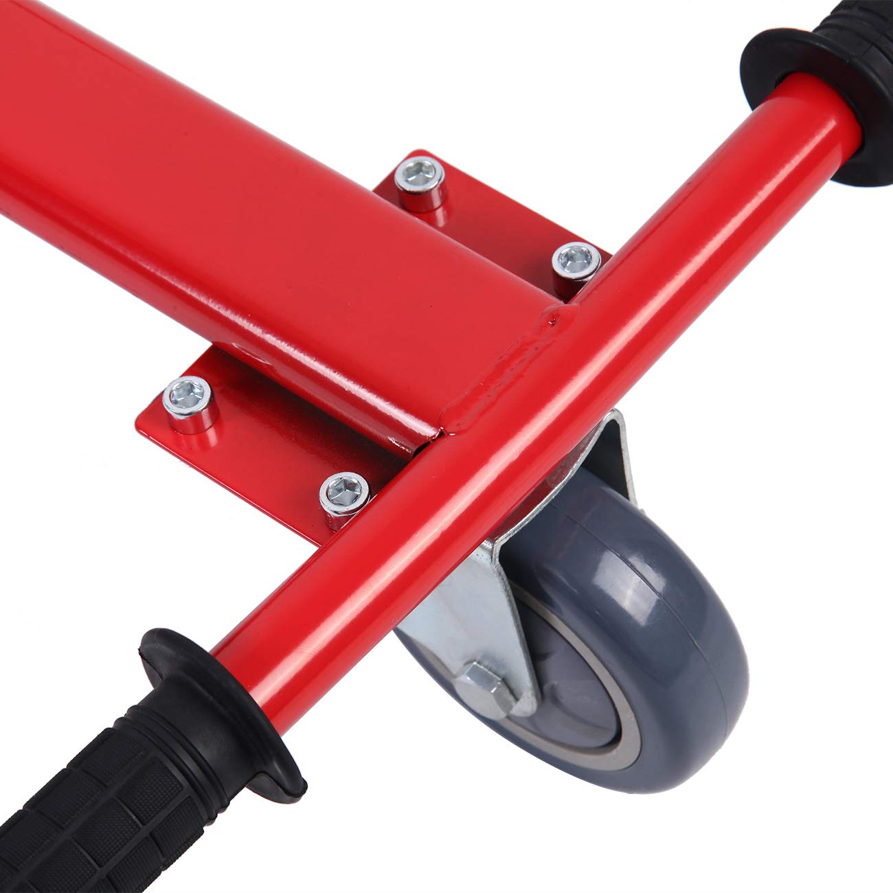 Yunge Red Adjustable Balance Car Two-Wheeled Bracket, for Adjustable All Heights All Ages Self Balancing Scooter, Compatible with All Hoverboards Transform Scooter Into Hoverkart Go-Kart