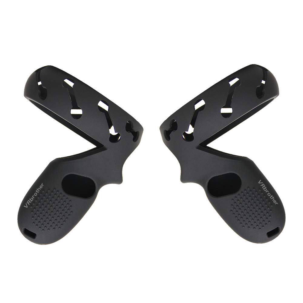 VRbrother Newer Version Touch Controller for Oculus Quest/Rift S VR not easy to fall off anti-collision Protection Accessories handle are reserved infrared not interfere with any of the functions