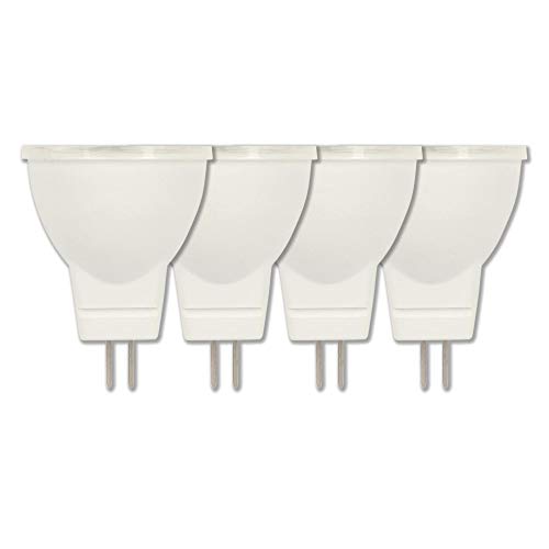 Westinghouse 3515220 25-Watt Equivalent MR11 Flood Bright White LED Light Bulb with GU4 Base, Four Pack, 4 Count