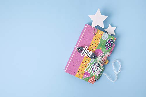 Sizzix ScoreBoards XL Die Pocket Notebook by Eileen Hull, Multicolor