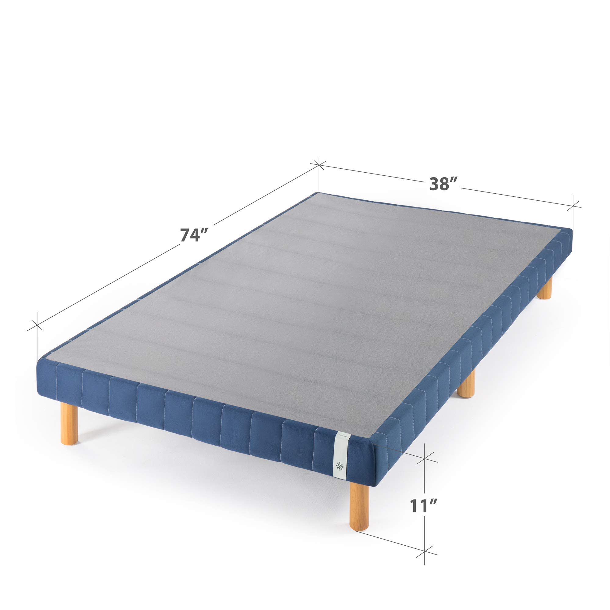 ZINUS GOOD DESIGN Award Winner Justina Metal Mattress Foundation / 11 Inch Platform Bed / No Box Spring Needed, Twin