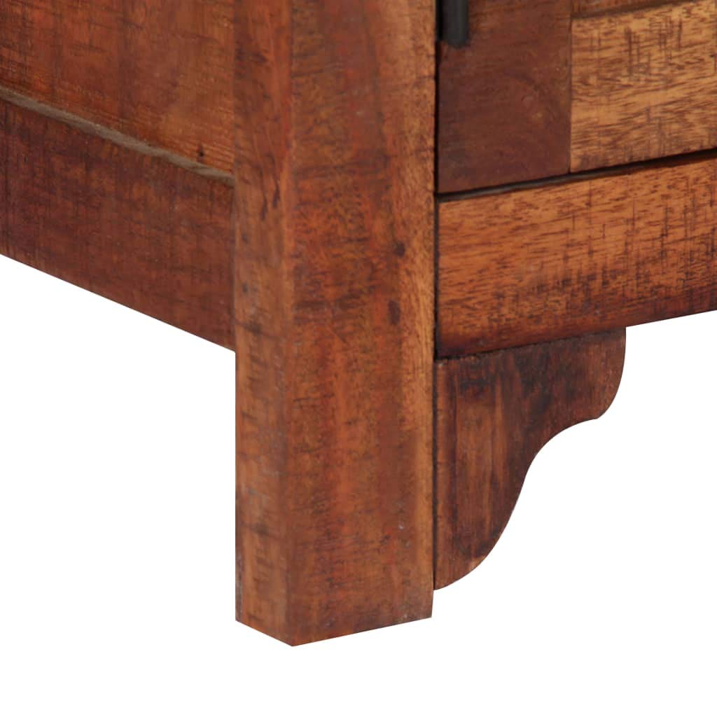 THYUOVAI TV Cabinet,Sideboard Lowboard Media Console Cabinet HiFi Cabinet Tv Table Suitable for Living Room,Bedroom,Closet,Hallway,Foyer,Office 47.2"x11.8"x15.7" Solid Acacia Wood