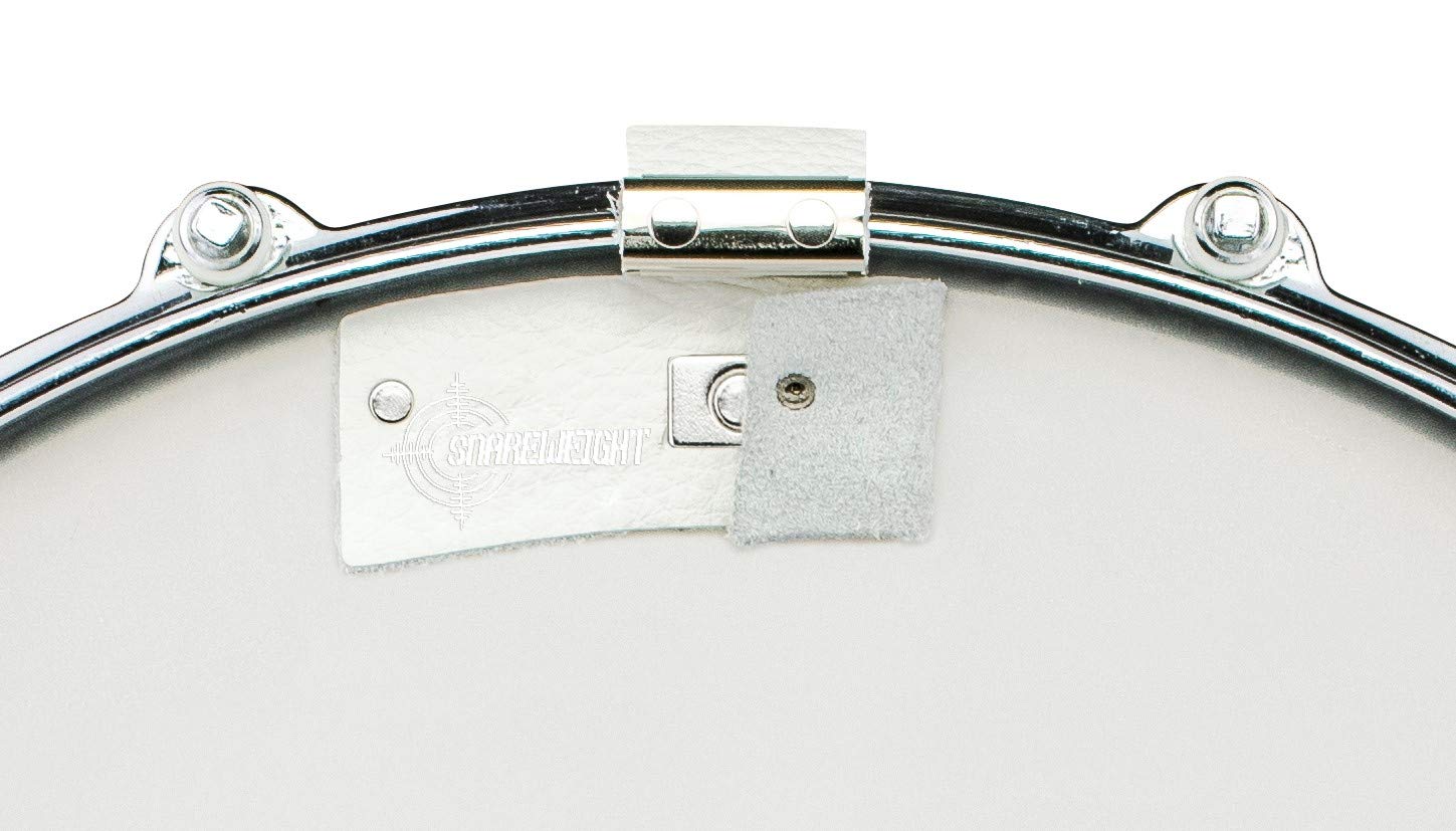 SNAREWEIGHT M1b White Drum Tone Control Damper Dampener, the ORIGINAL, Made in USA