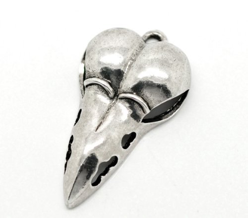 Sexy Sparkles Birdhead Skull Pendant for Necklace
