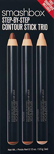 Smashbox Stepbystep Contour Stick Trio Multi-color 0.12 Ounce (Pack of 3)