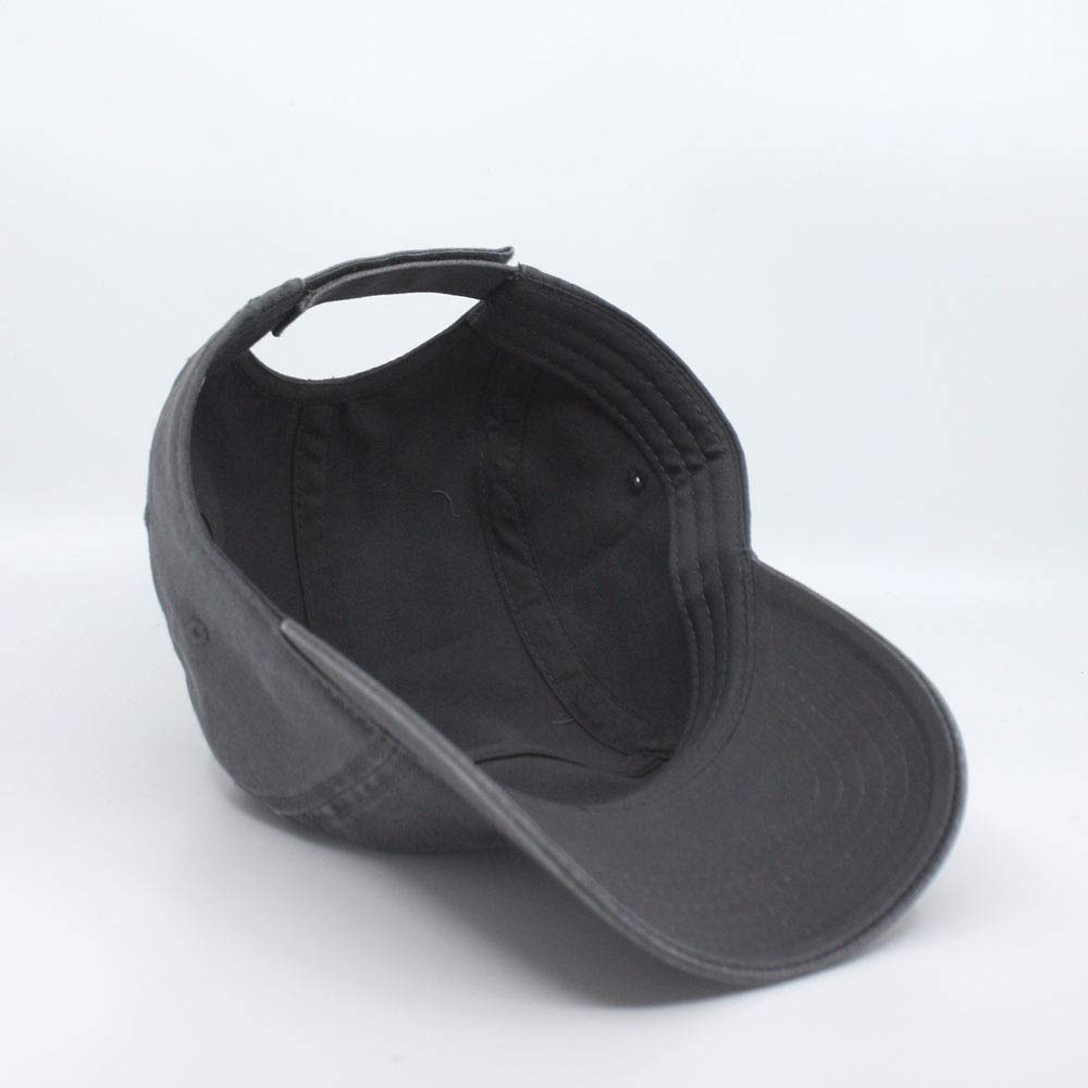 Washed Cotton Twill Five Panel Adjustable Camper Caps (Olvie Green)