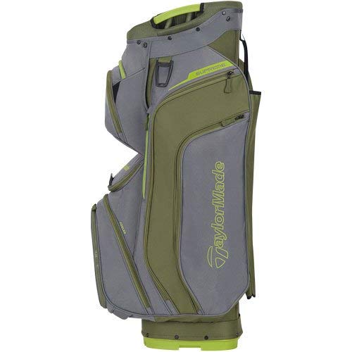 TaylorMade Supreme Cart Bag, Grey Dark/Army