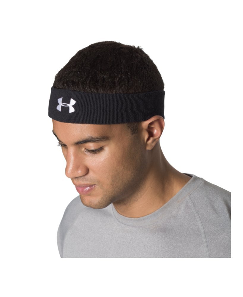 Under Armour Performance Headband, Red (600)/White, One Size Fits All