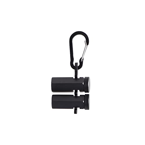 WHYATT Tall Stair Gauges for Framing with Holder Carabiner Stair guages Knobs Tool for Circular Saw Metal Stair Stringer Layout Tool for Carpentry s Stair Rafter Gauge Clamps