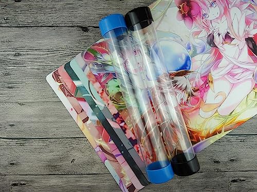 Ygomat Gradius Trading Card Game OCG Playmat TCG Duel Playing Mat Free Best Tube/Bag (B_Add Playzones + Tube)