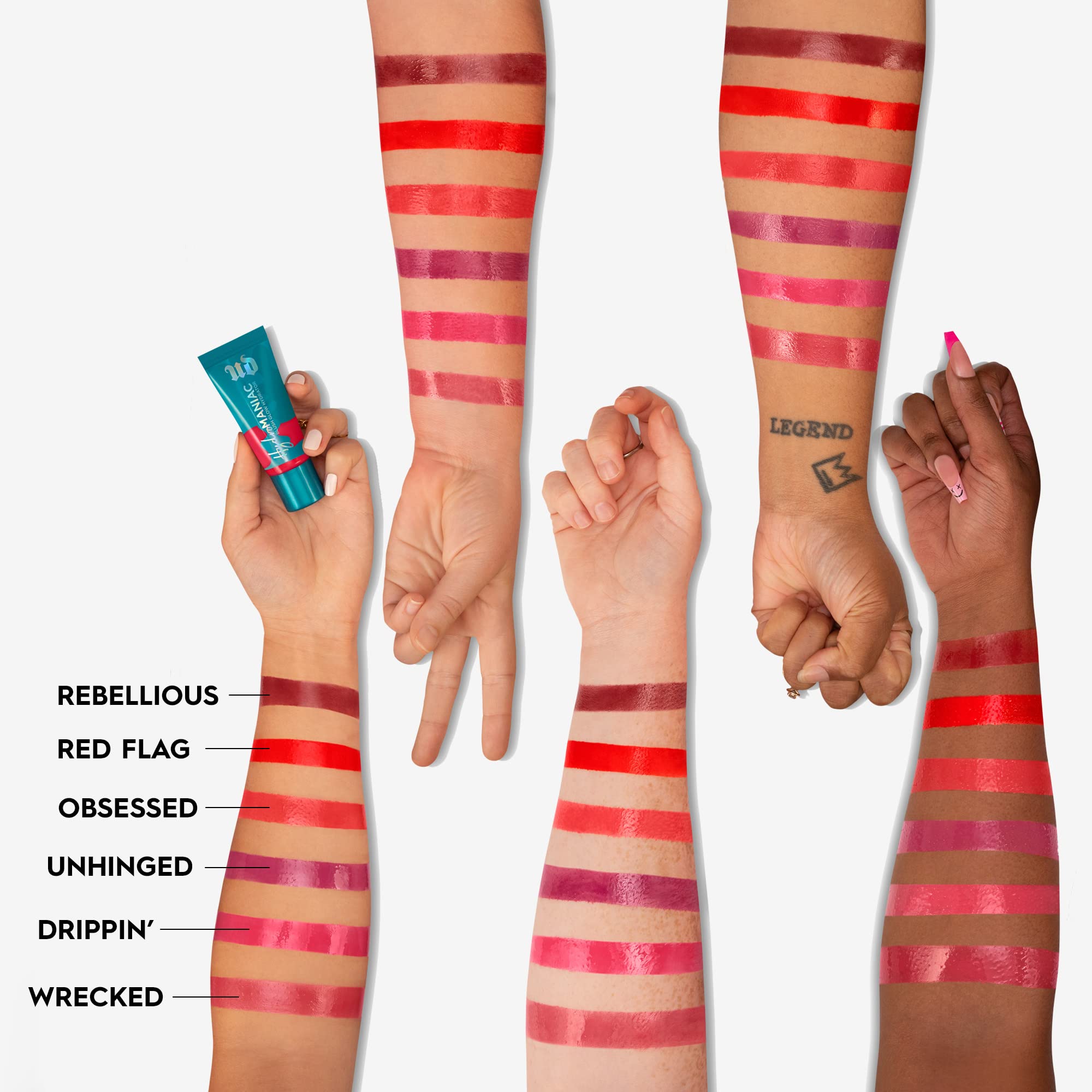 Urban Decay Hydromaniac Dewy Liquid Blush β Long-Lasting & Buildable Plumping Cheek Tint with 24HR Hydration β Kombucha Filtrate and Marula Oil - All Skin Types β Vegan β Wrecked - 0.5 Oz