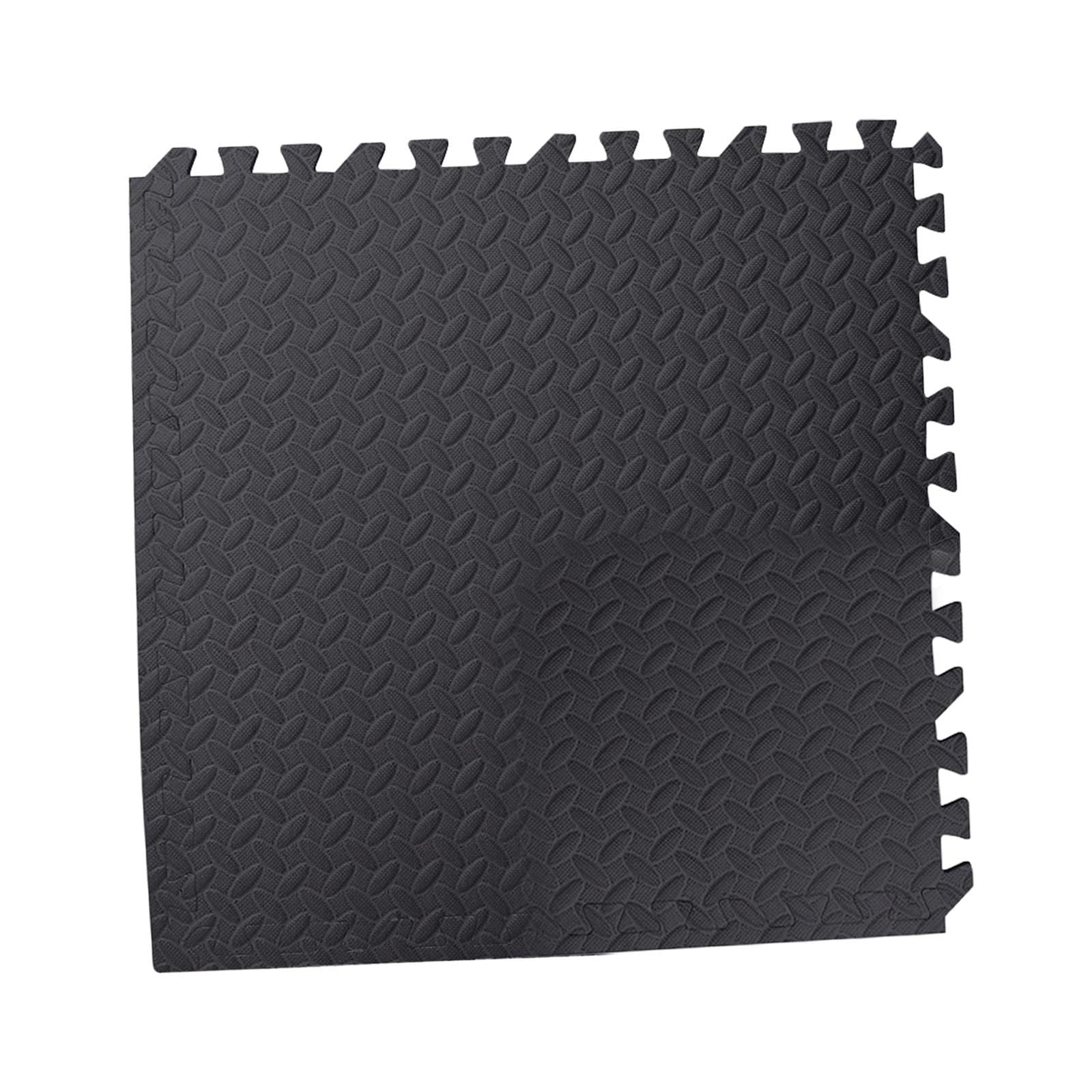 Yiju Puzzle Exercise Mat Gym Flooring Mat Interlocking Foam Floor Mats EVA Foam Floor Tiles for Home Gym Equipment Workouts Anti Skid Shock Absorbent, 60cmx60cmx2.5cm