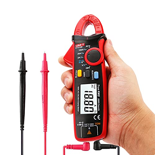 YIRU UNI-T UT210 series True RMS Digital Clamp Meter AC/DC Voltage Tester with ohm, Capacitance MeasurementâŚ